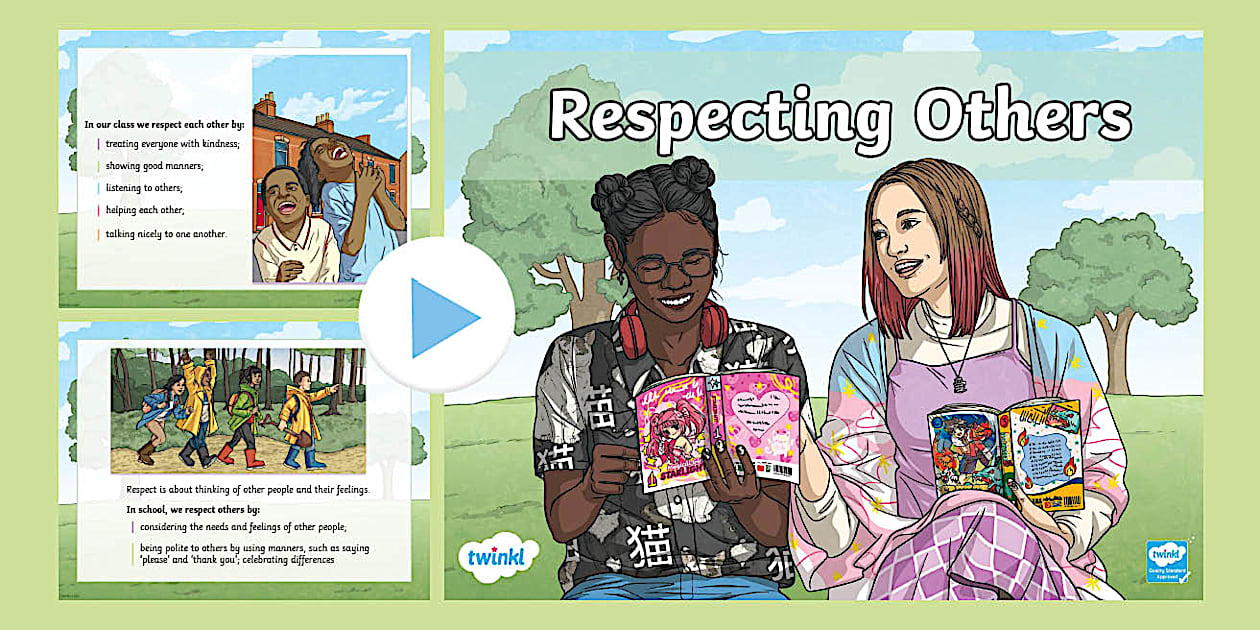 Respecting Others Whole-Class Social Situation PowerPoint