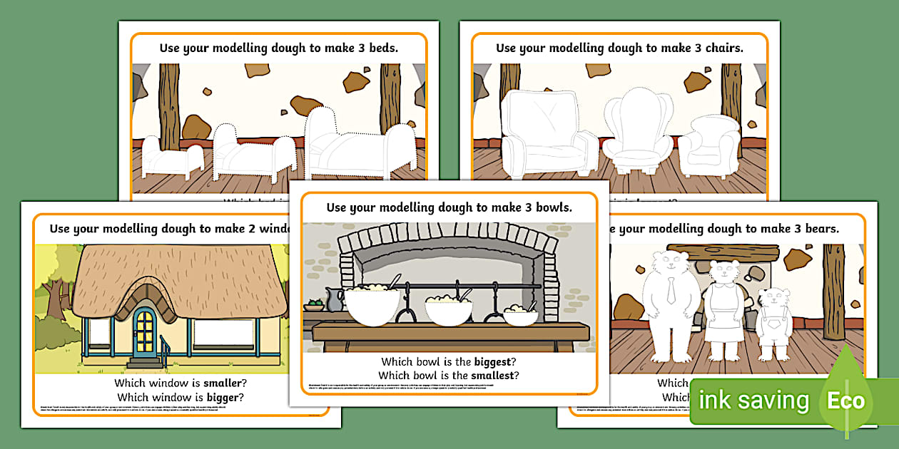 Editable Goldilocks and the Three Bears Measures Modelling Dough Mats