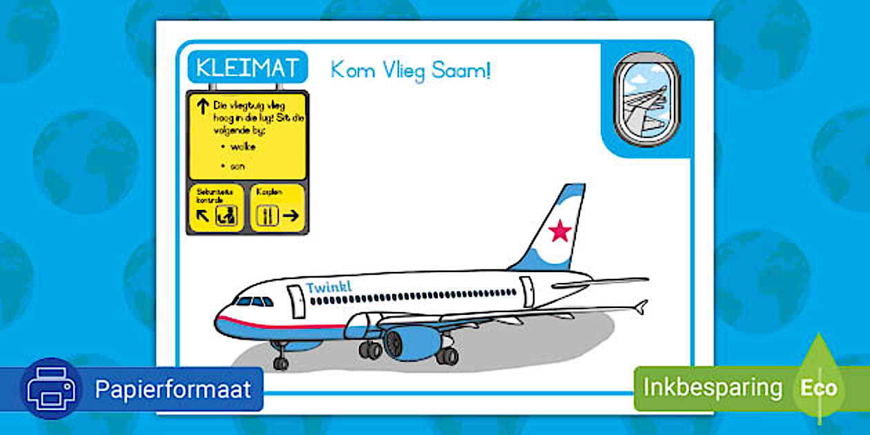 Vlieg Saam Kleimat (Teacher-Made) - Twinkl