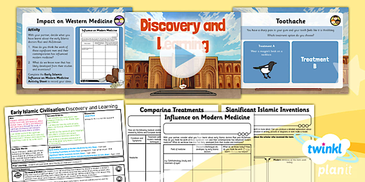 History: Early Islamic Civilisation: Discovery and Learning UKS2 Lesson Pack 3