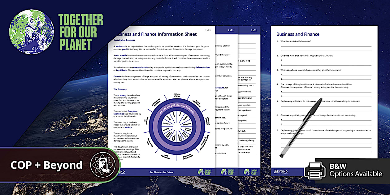 FREE! - Business and Finance Reading Comprehension | Beyond Science