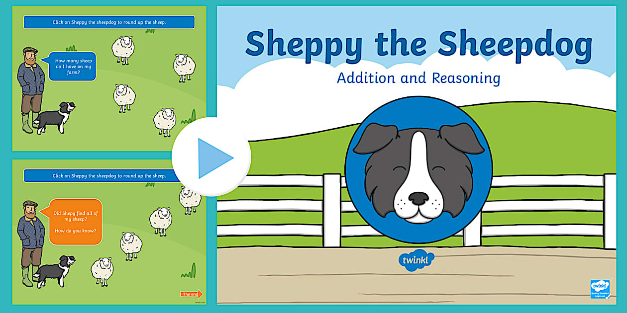 Sheppy the Sheepdog Addition and Reasoning PowerPoint