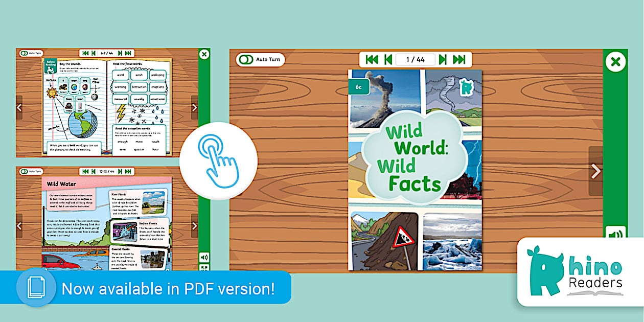 Level 6c Decodable Readers: Wild World: Wild Facts - Twinkl