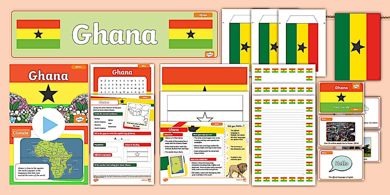 KS1 Ghana Resource Pack (teacher made) - Twinkl