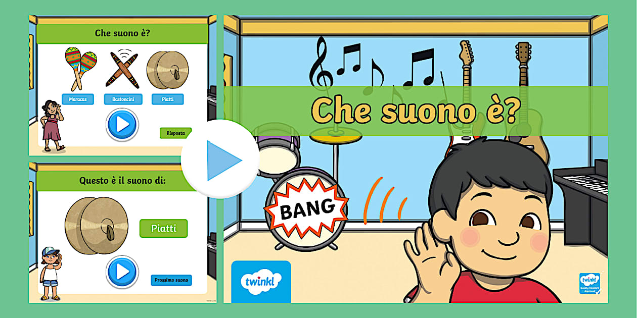 Che suono è? PowerPoint (teacher made) - Twinkl