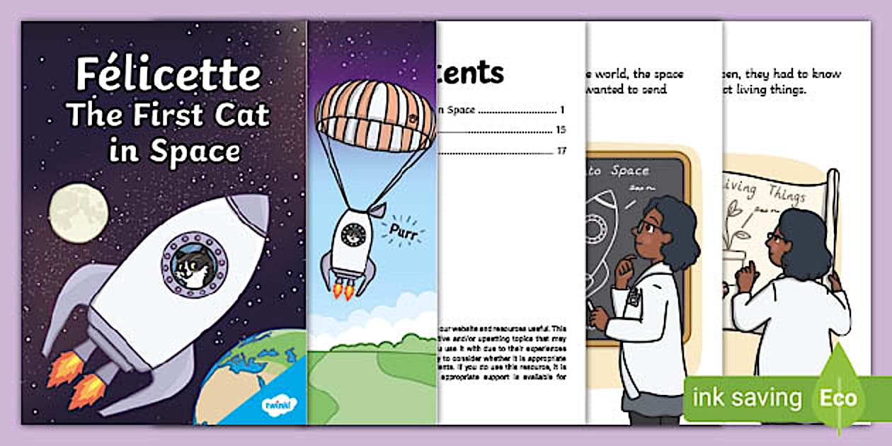 Félicette - The First Cat in Space eBook Booklet Version
