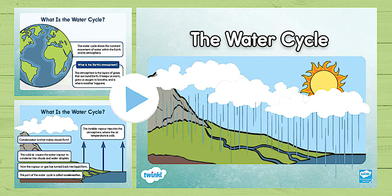 The Water Cycle PowerPoint (Teacher-Made) - Twinkl