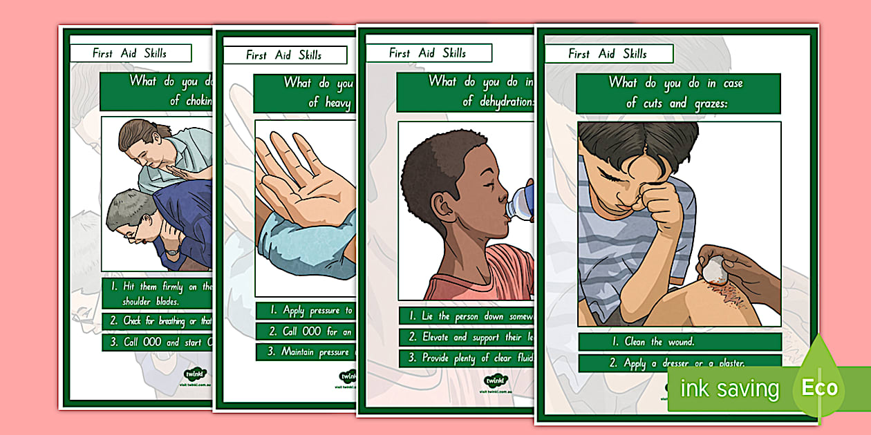 First-Aider Posters | First Aid Response Display Posters
