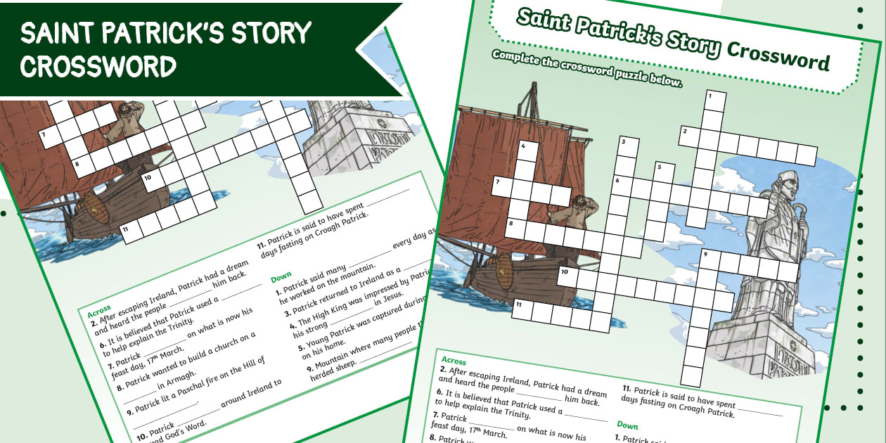 Saint Patrick's Story Crossword