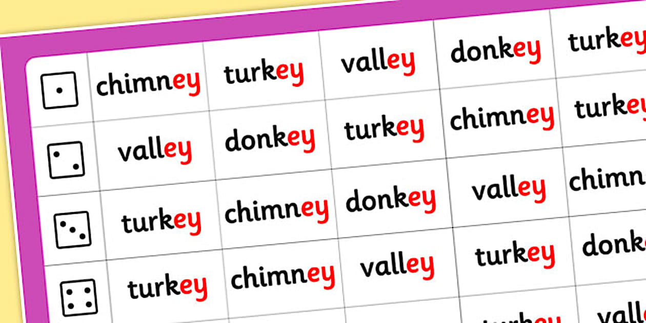 Phase 5 Roll and Read Mat ey (Teacher-Made) - Twinkl