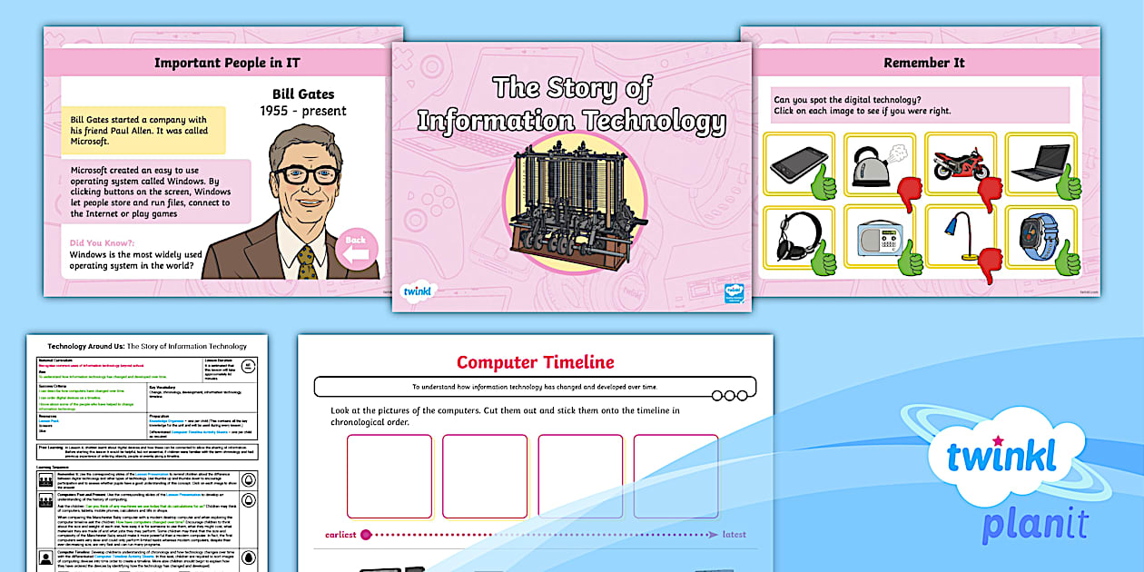 Computing Technology Year 2 Lesson 5 (Teacher-Made) - Twinkl