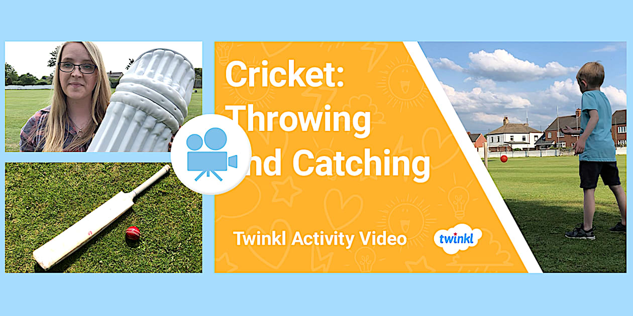 KS1 (Ages 5-7) Activity Video: Cricket Skills (teacher made)