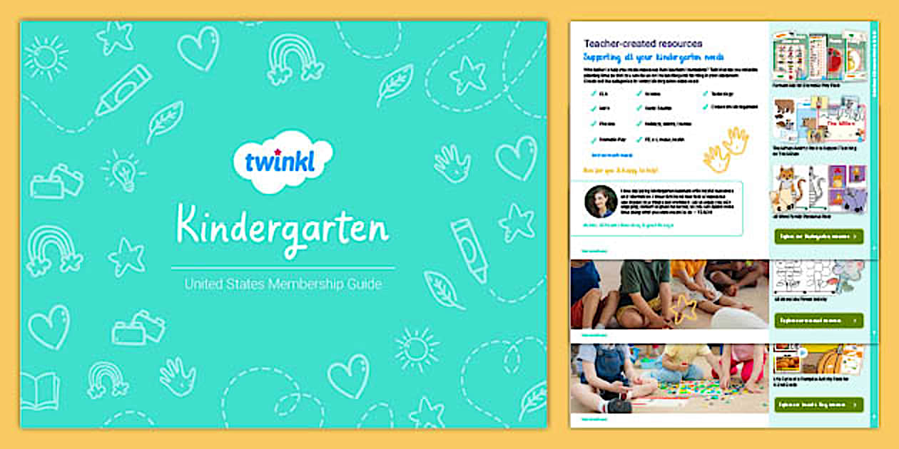 Kindergarten Membership Guide for Teachers | USA