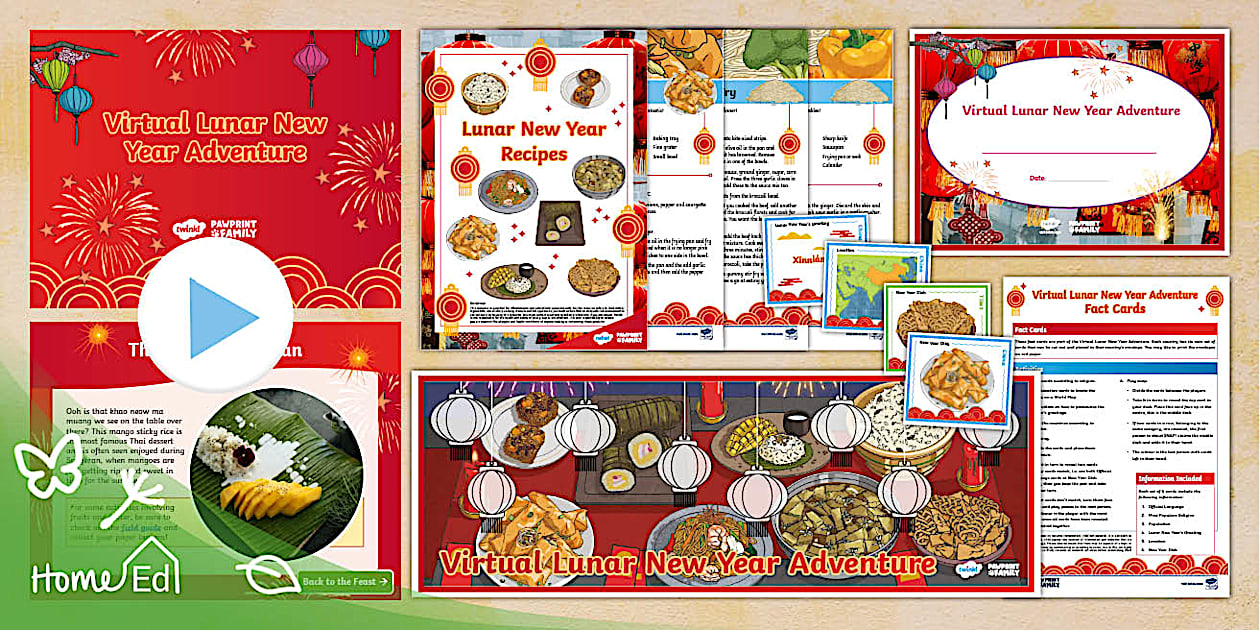 Virtual Lunar New Year Adventure (teacher made) - Twinkl