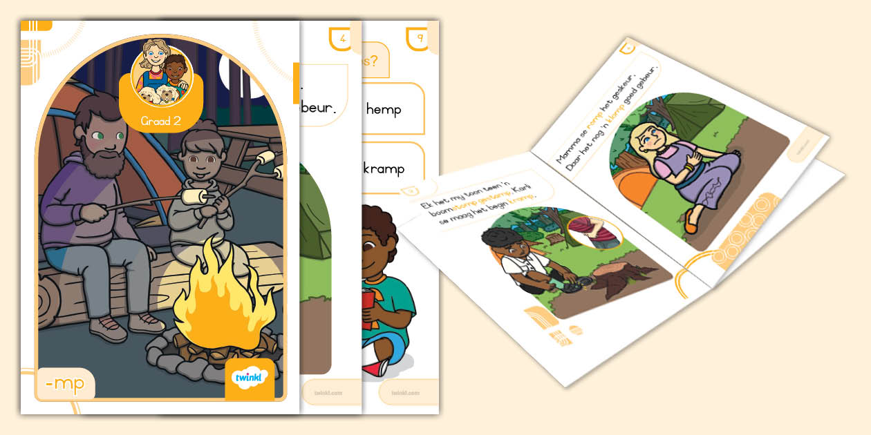 FREE! - Graad 2 Klanke Leesboek -mp (teacher made) - Twinkl