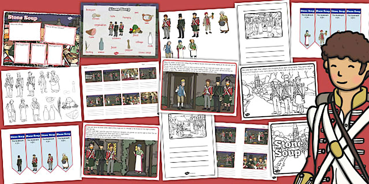 Stone Soup Story Sack (Hecho por educadores) - Twinkl