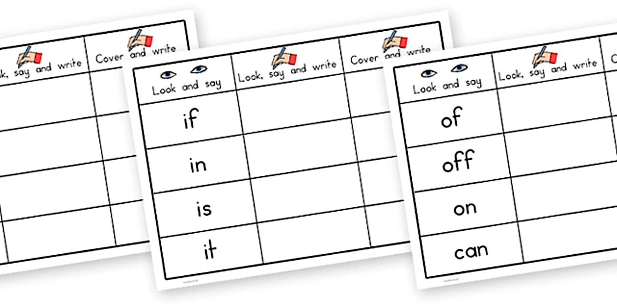 Precursive High Frequency Words Writing Practice Worksheets