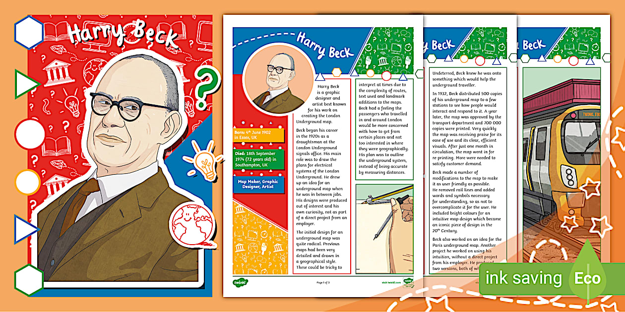 Harry Beck (teacher made) - Twinkl