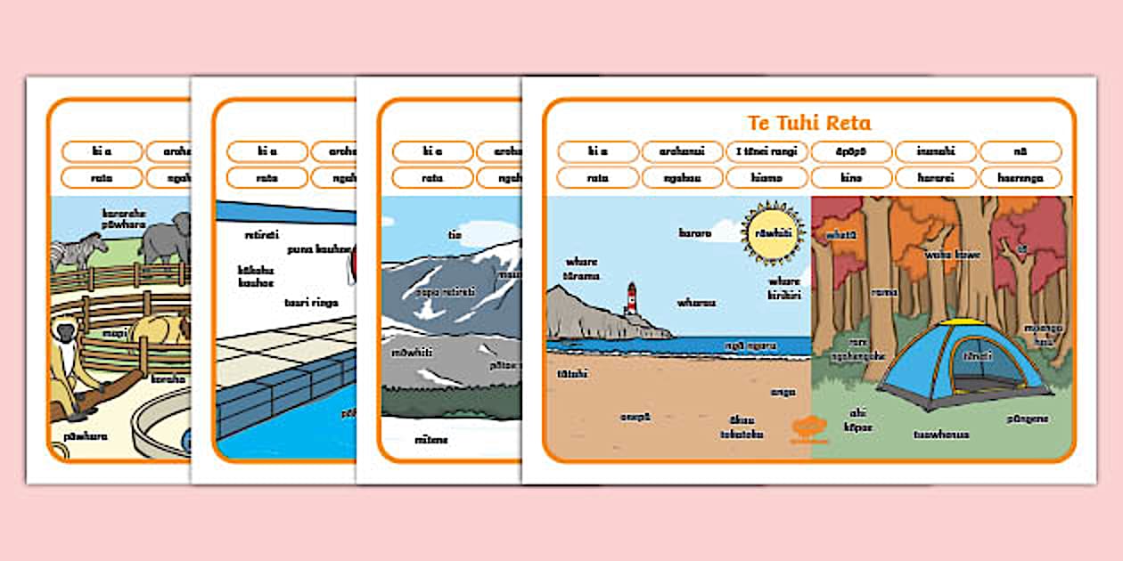 Te Tuhi Reta - He Puna Kupu (teacher made) - Twinkl