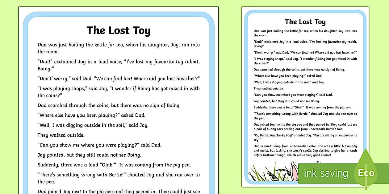 'Oi' and 'Oy' Phoneme Spotter Story - Letters and Sounds