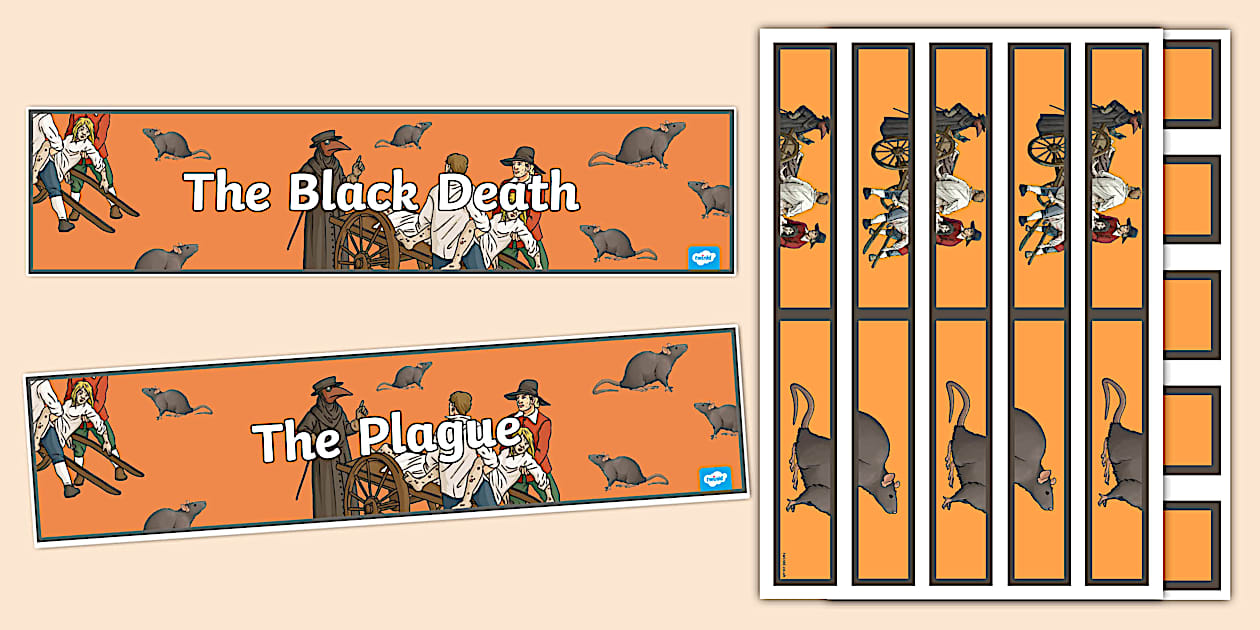 Black Death Display Pack (teacher made) - Twinkl