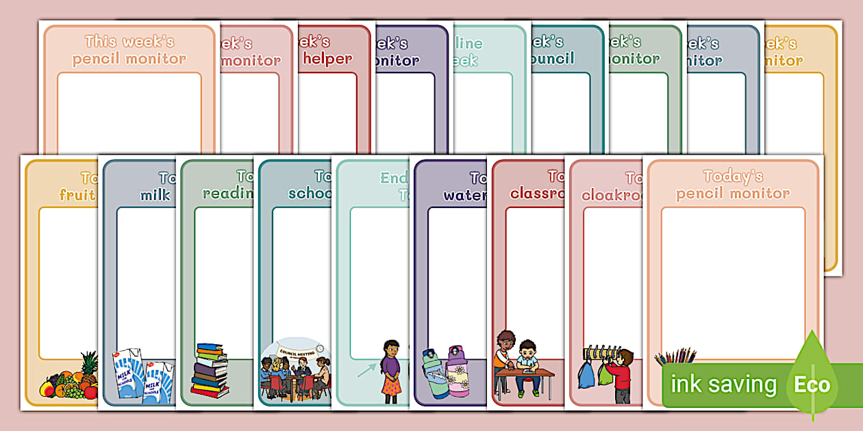 👉 Classroom Monitor Display Pack - KS1 Primary Resources