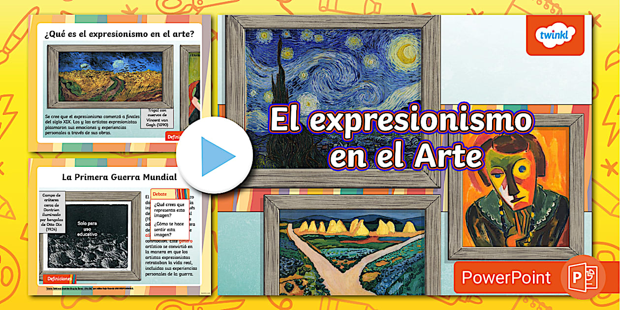 Presentación: El expresionismo en el arte (teacher made)