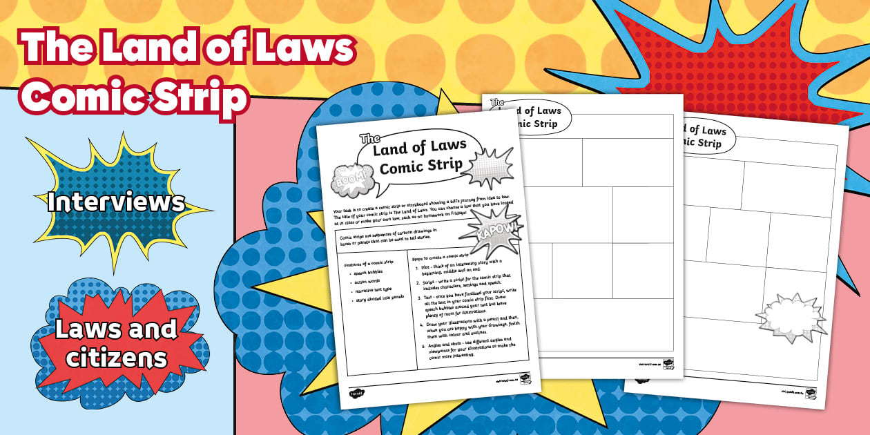The Land of Laws Comic Strip