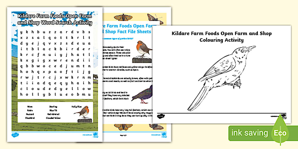 Kildare Farm Foods Open Farm and Shop Activity Pack | Twinkl