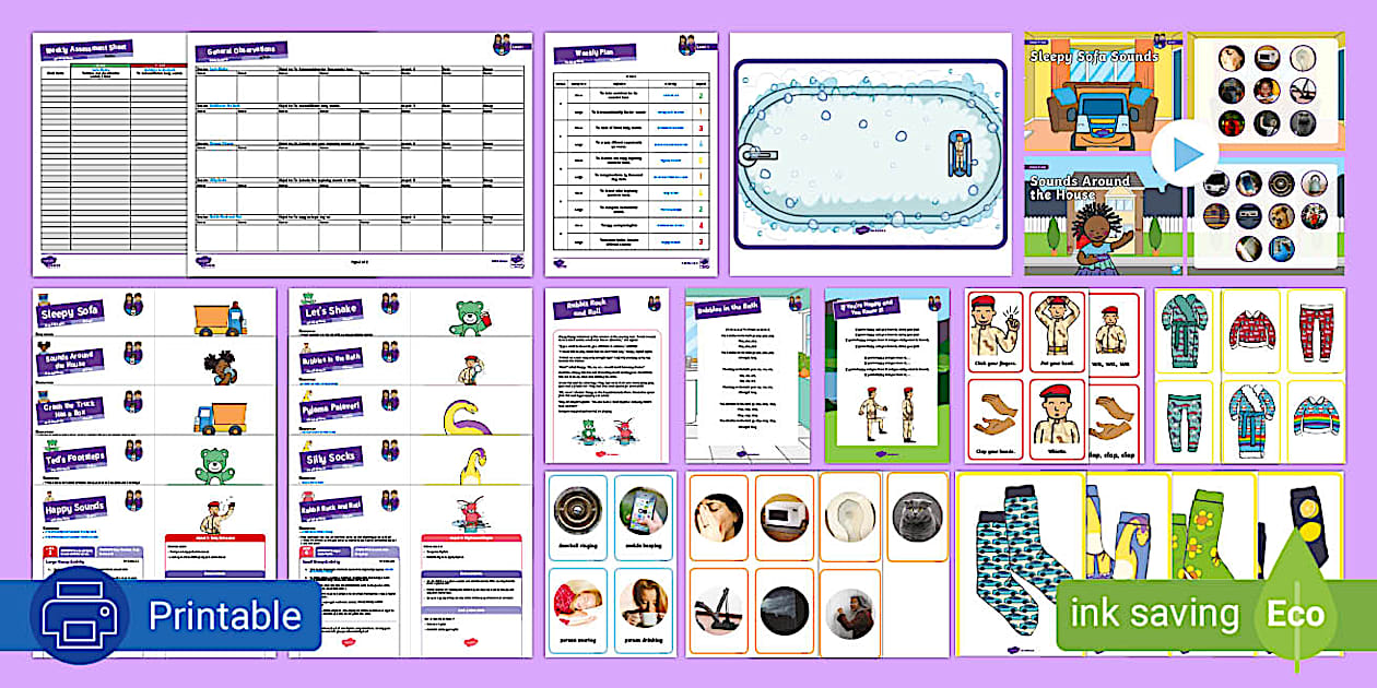 Phonics Level 1, Week 1: My House Lesson Pack - Twinkl