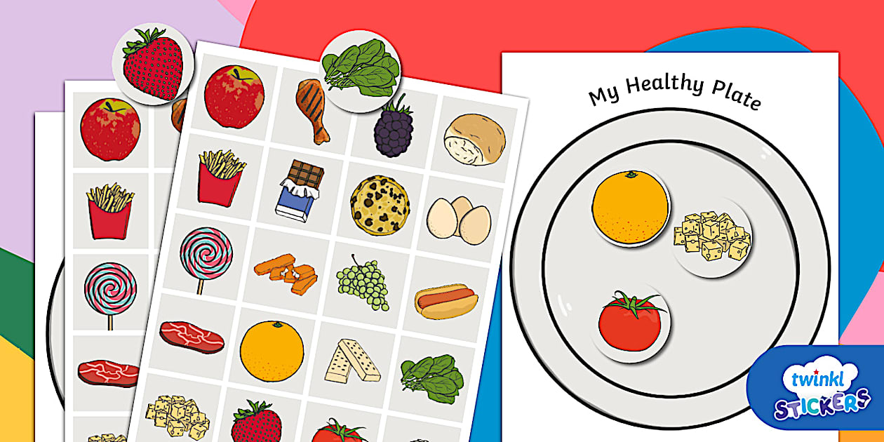 Snack-tember - Sticker Sorting Activity (teacher made)