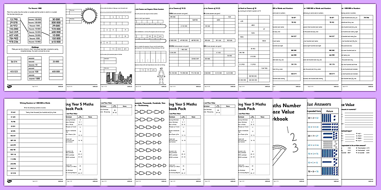 Place Value Activity Pack - Primary Resources (teacher made)