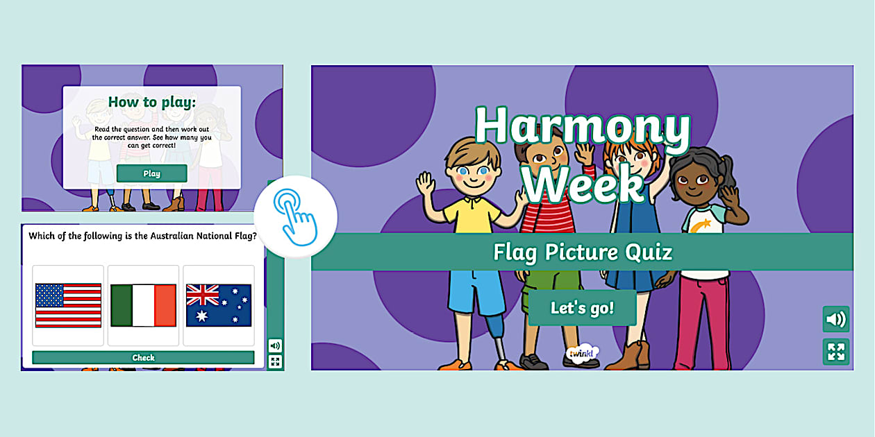 Harmony Week Flag Picture Quiz - Twinkl
