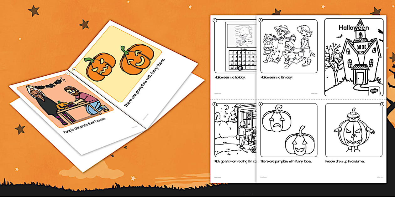 Halloween Emergent Reader | Printable Resource | Twinkl
