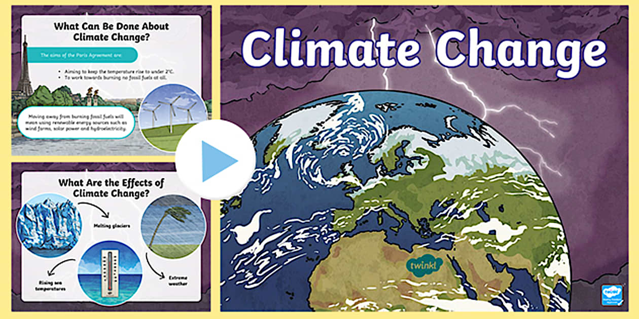 Whole School Climate Change Assembly Pack (teacher made)