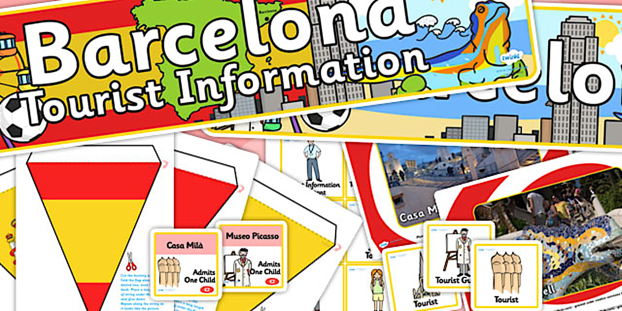 Barcelona Tourist Information Office Role Play Pack-barcelona,tourist