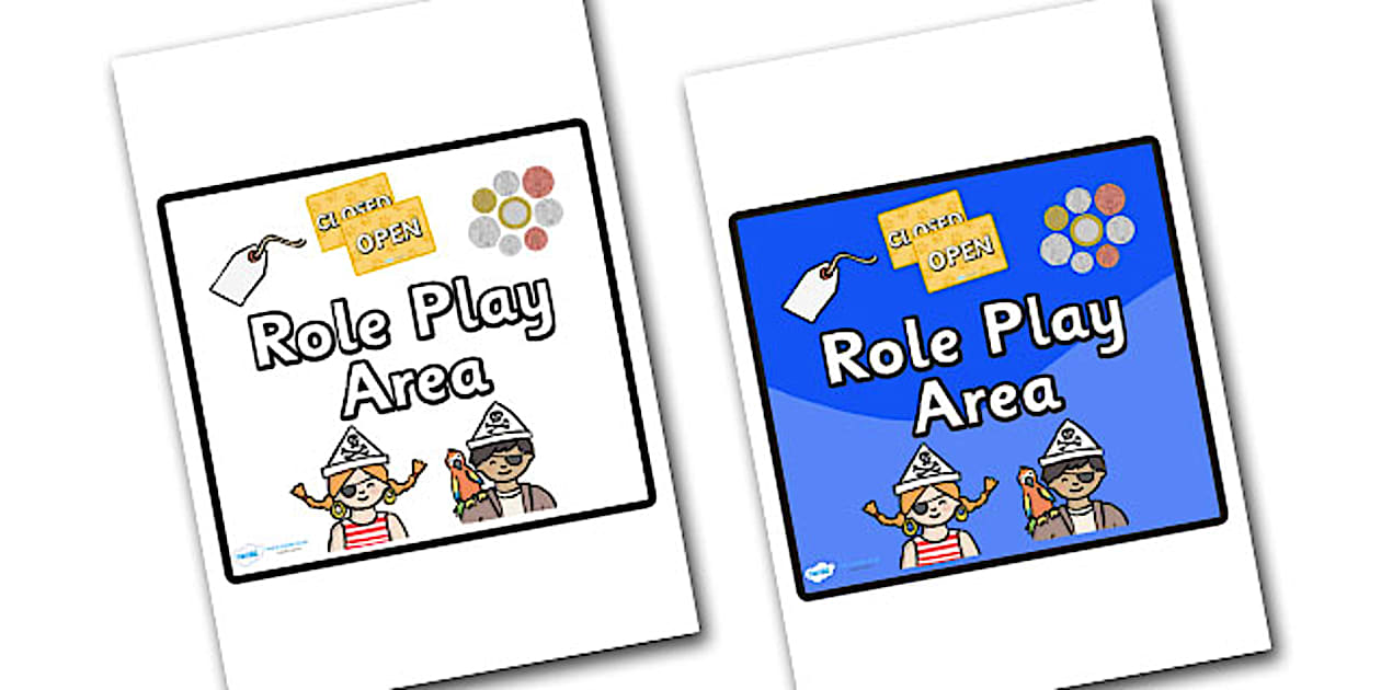 Editable Role Play Area Sign (teacher made) - Twinkl