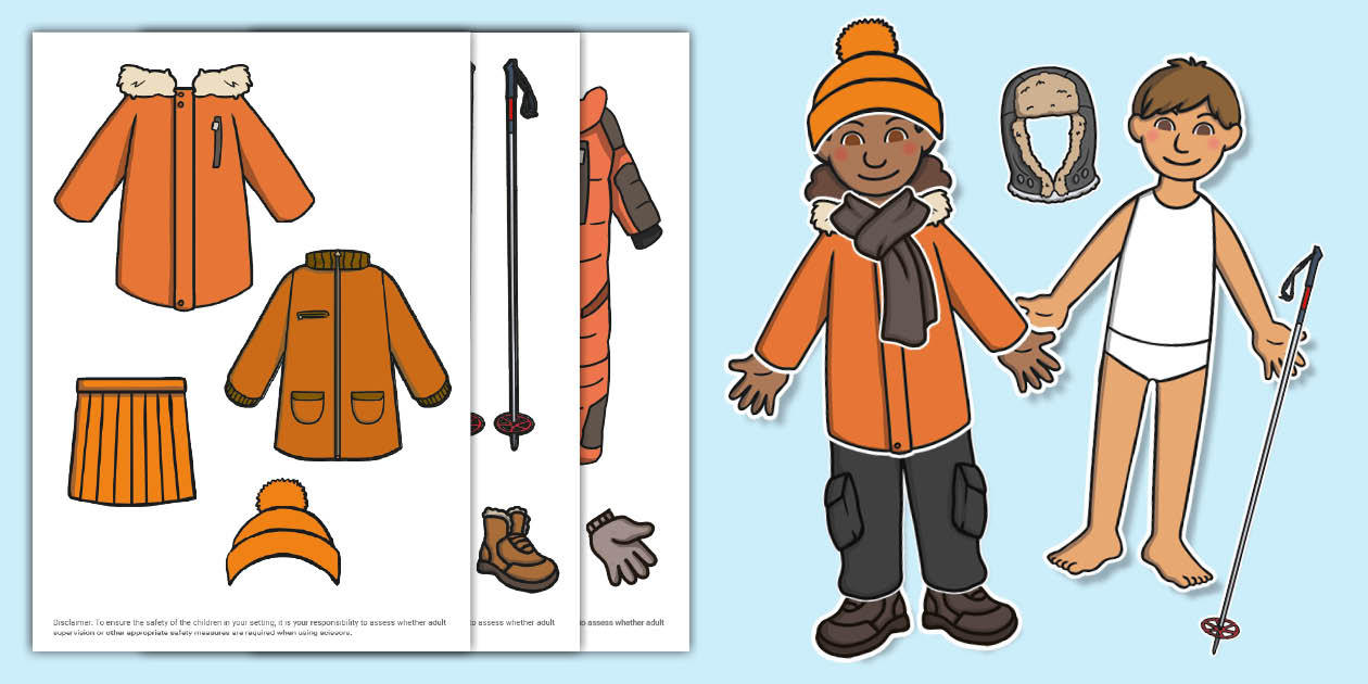 Arctic Outfit Activity - Geography - Activities - Twinkl