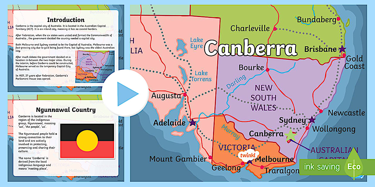 Canberra PowerPoint | Canberra Excursion | Twinkl - Twinkl