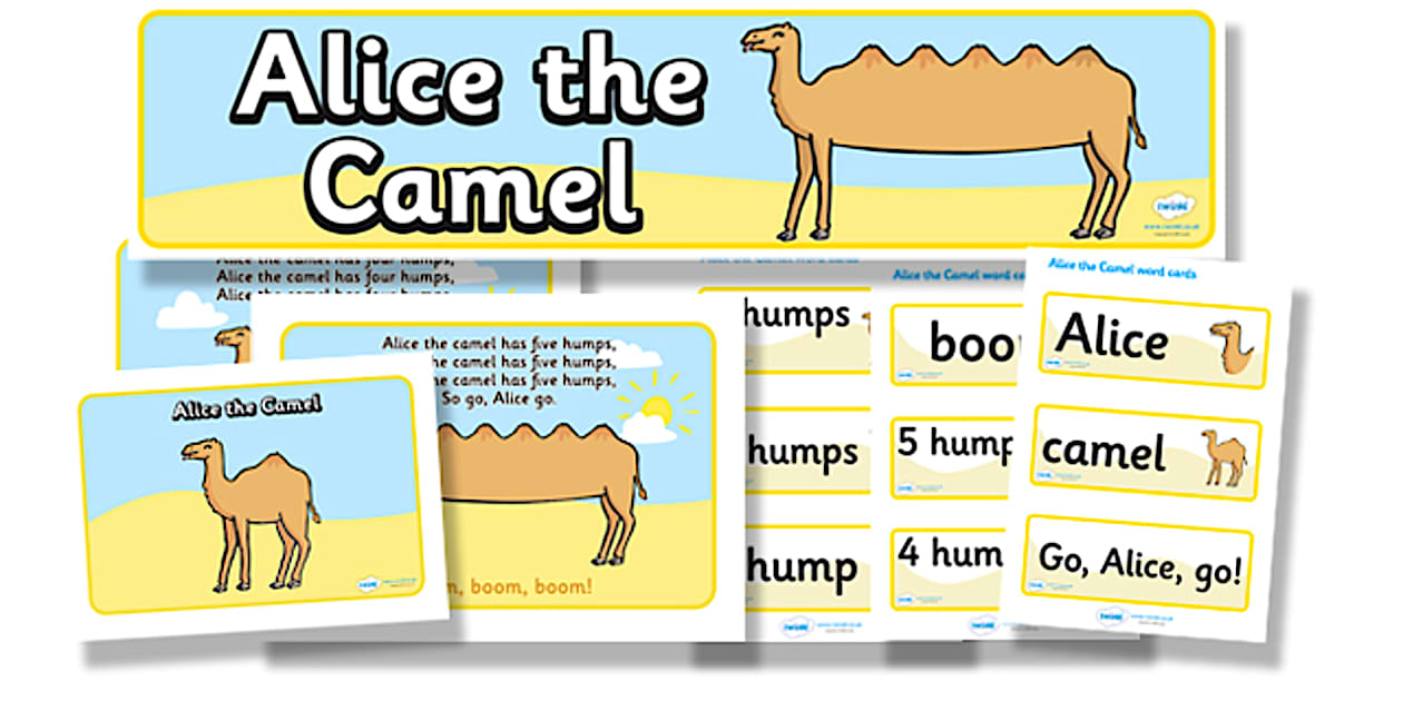 Alice The Camel Resource Pack - Twinkl