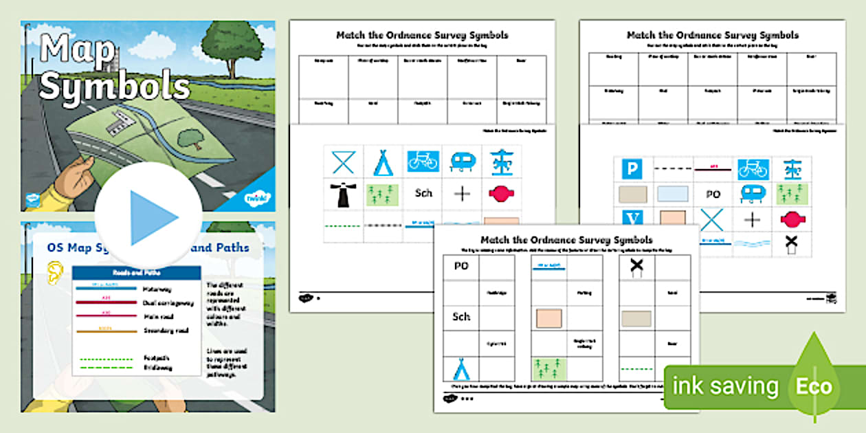 Map Symbols Activity Pack (Teacher-Made) - Twinkl