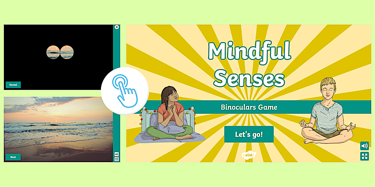 Mindful Senses Interactive Binoculars Game (Teacher-Made)