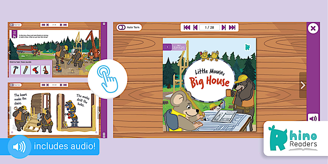 Level 1 Unit 1: Little Mouse, Big House (teacher made)