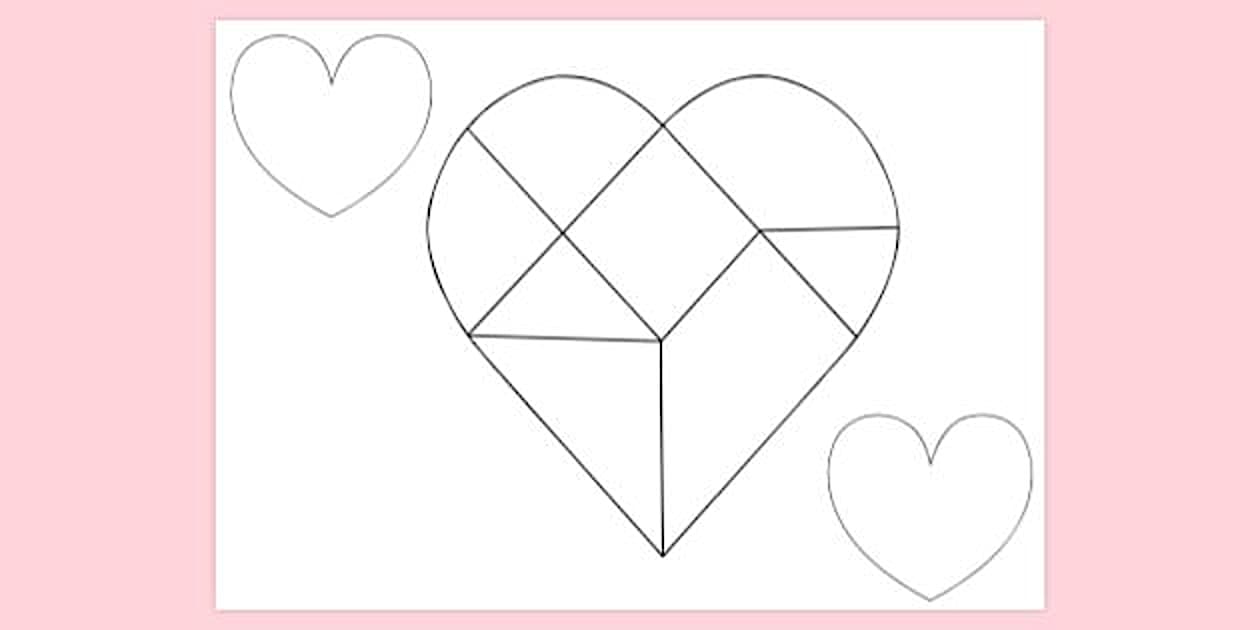 Valentine's Day Colouring Page - Heart Colouring Sheets