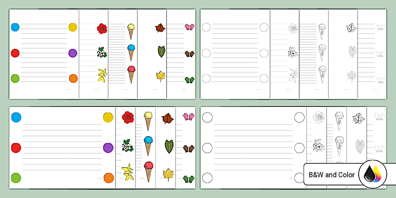 Crossing the Midline Writing Pages (Teacher-Made) - Twinkl