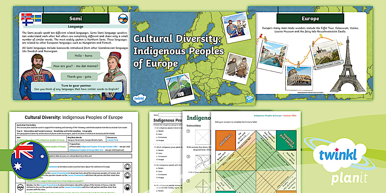 Year 6 HASS Geography Lesson 6 Indigenous Peoples of Europe