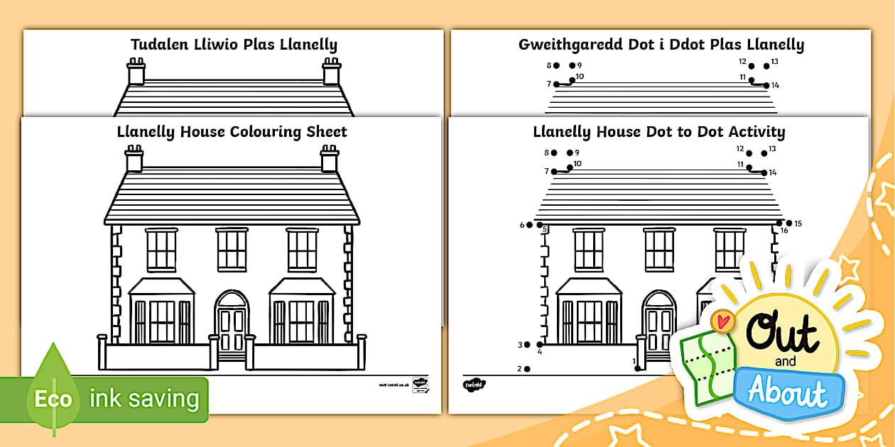 Llanelly House Activity Pack / Pecyn Gweithgaredd Plas Llanelly