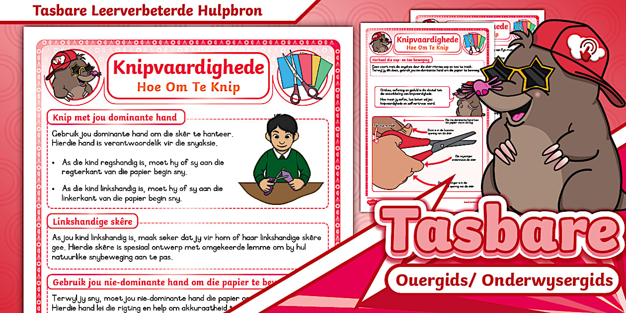 GF - Ouer en Onderwyser Knipvaardighede - Gids (KABV-belyn)