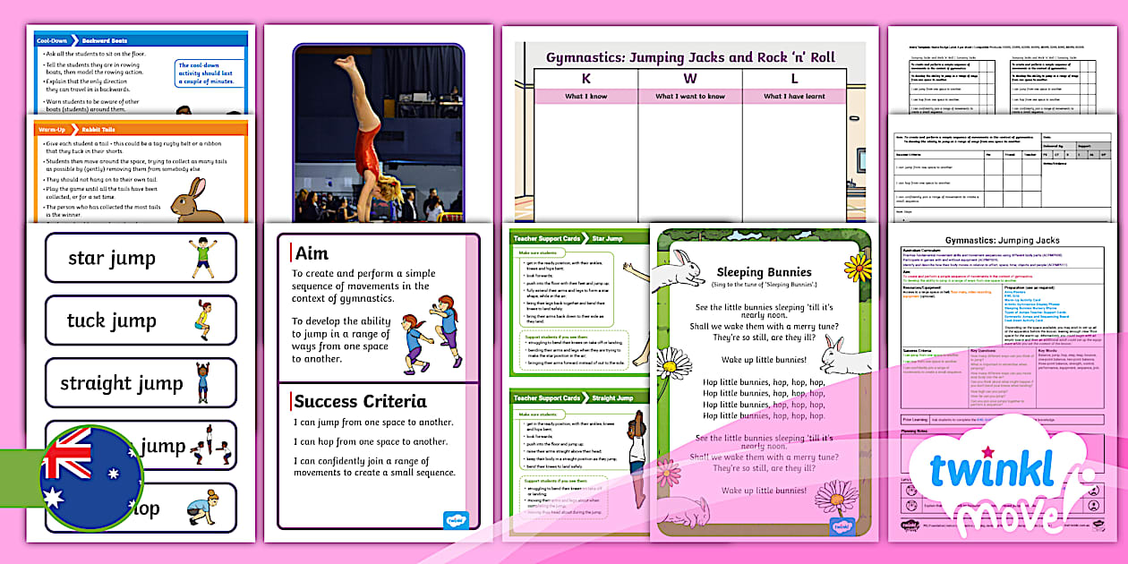 Foundation Gym: Jumping Jacks and Rock 'n' Roll Lesson 1