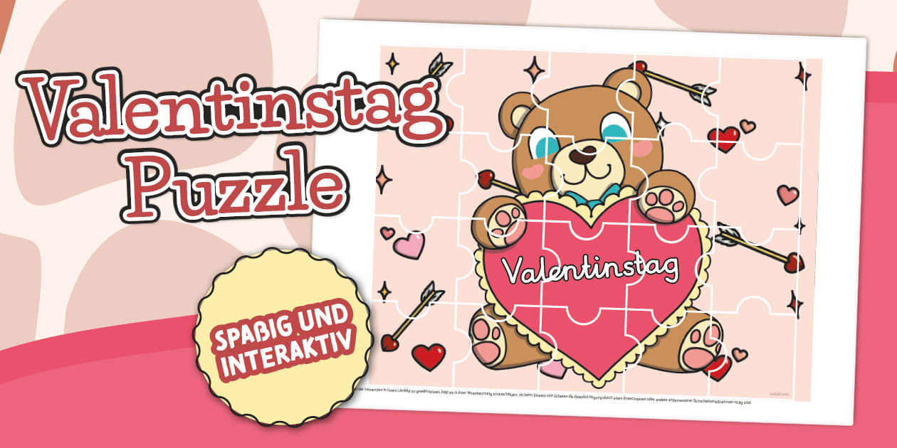 Valentinstag - Puzzle